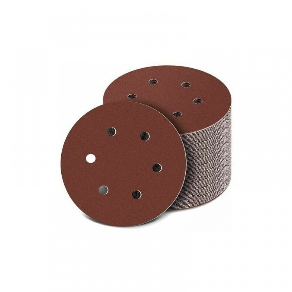 100Pcs Disques Abrasifs 40-800 Grain Taille 150Mm Disque De Ponçage De ...