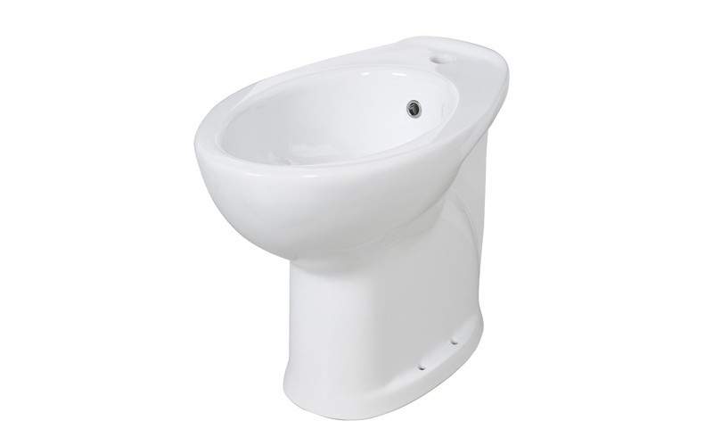 Bidé de cerámica de 49 cm de altura con 4 puntos de fijación Idral Easy ...