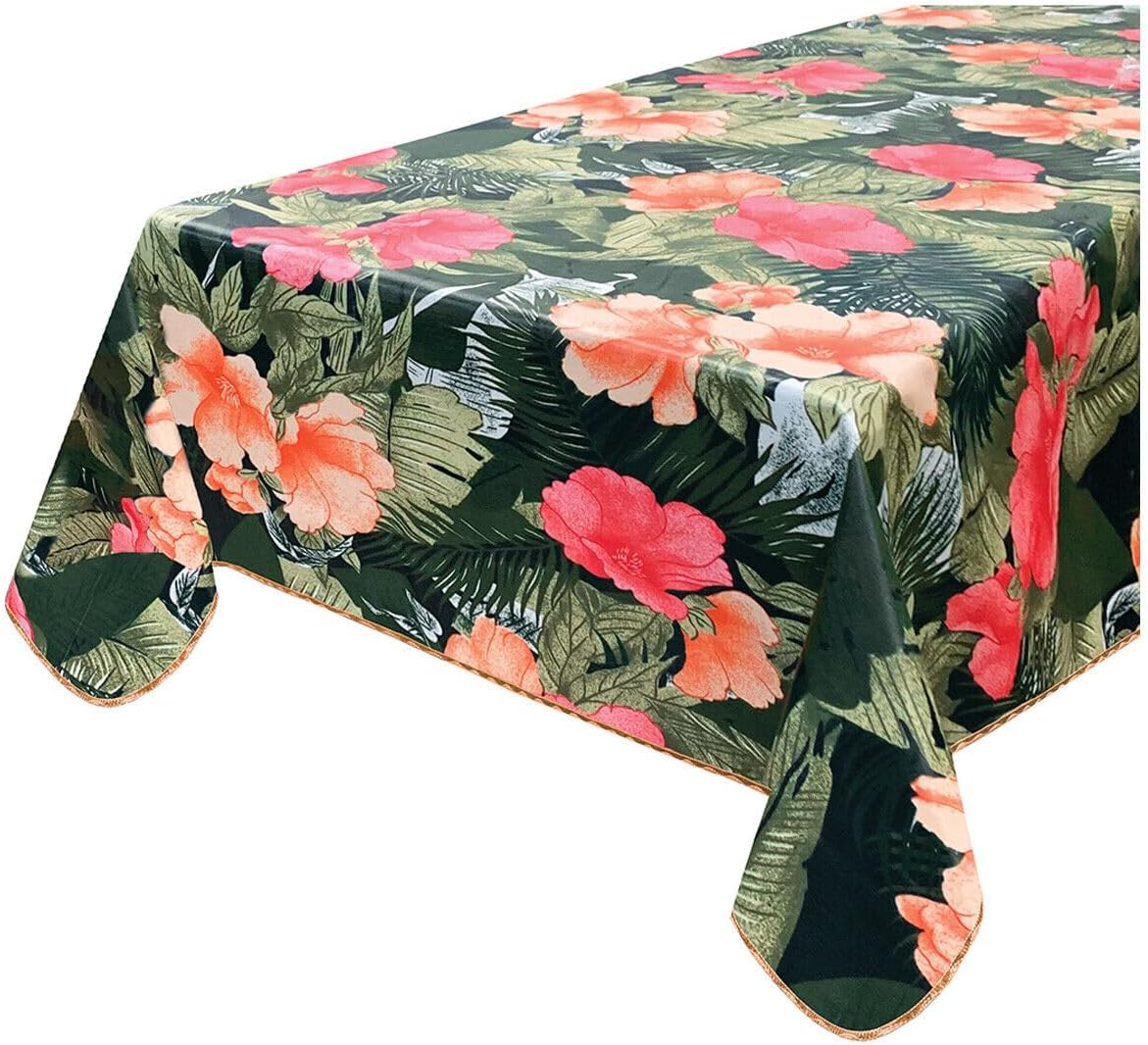 Mantel de Cocina Antimanchas Ribeteada 135x180 cm Protector de Mesa de ...