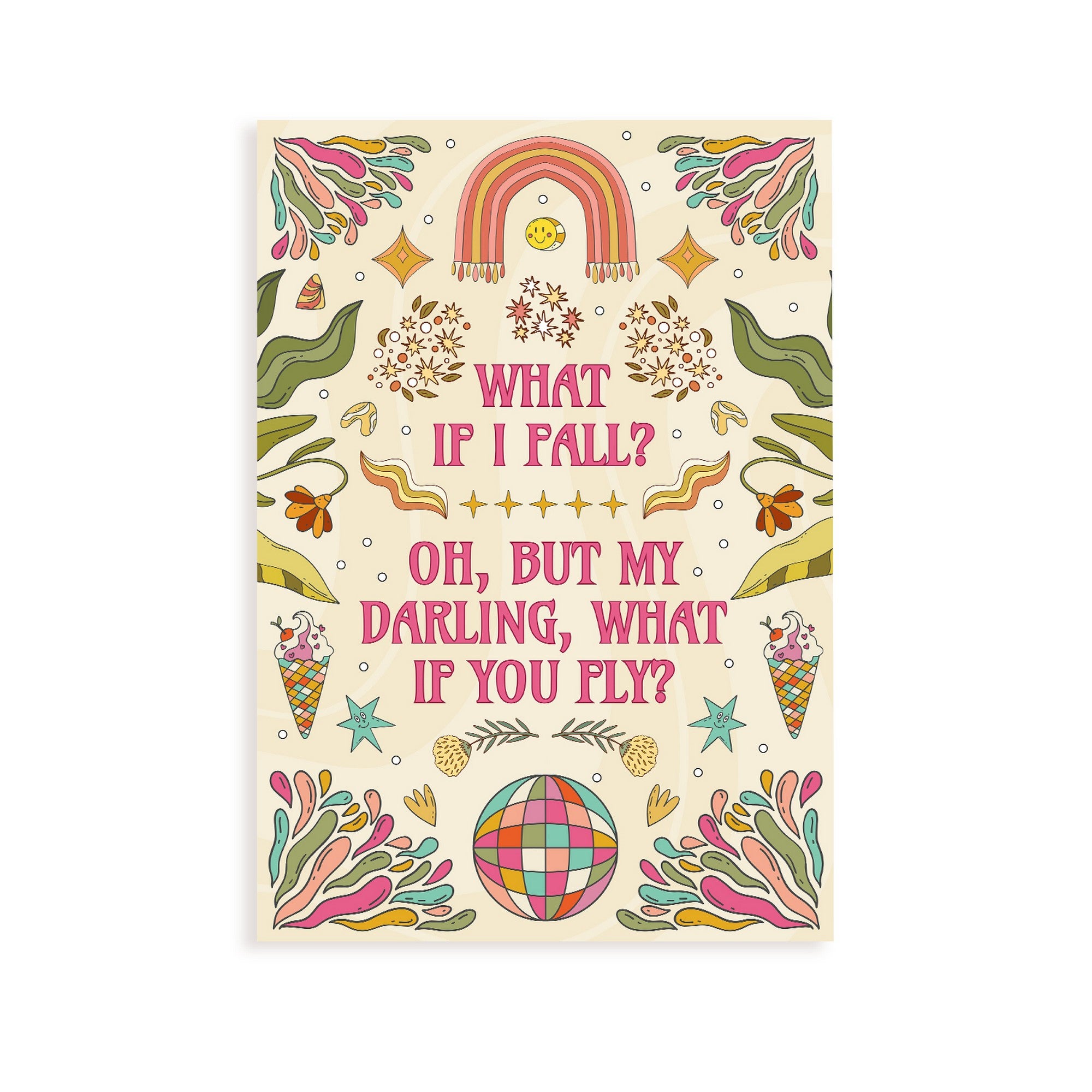 Lámina Poster De Qué Pasa Si Fallo Cuadros Decorativos Para Tu Salón ...