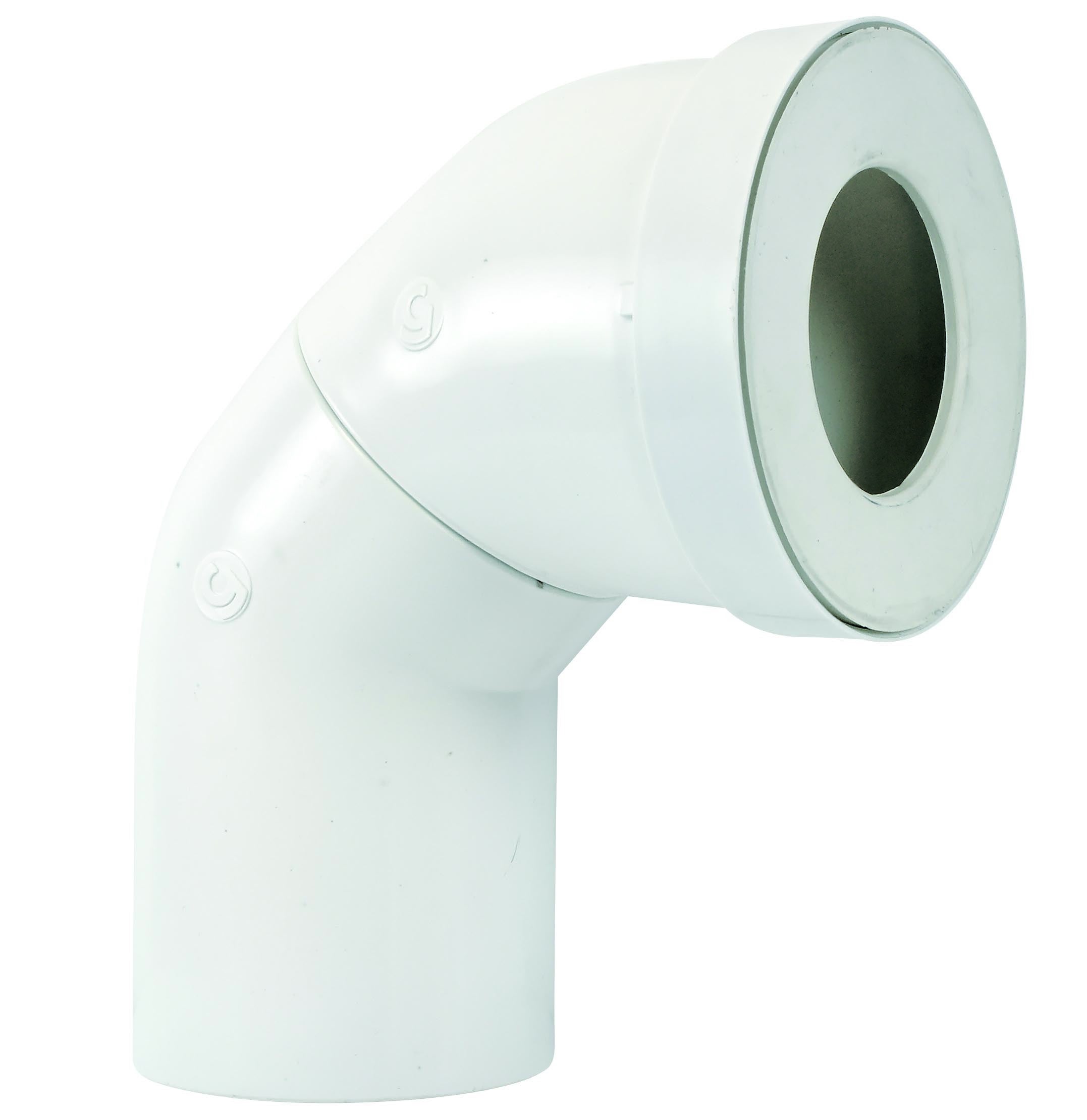 Pipe WC orientable Ø 100 | Leroy Merlin