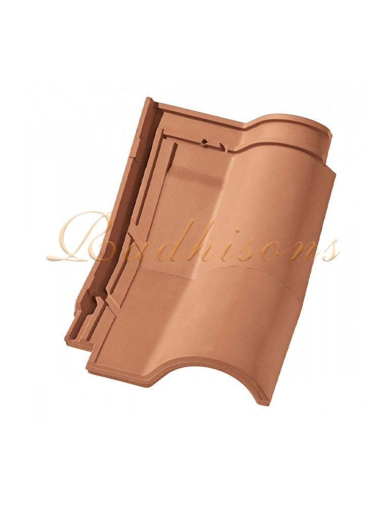 Tuile de mansarde concave argile GLOBAL ROUGE NATURELLE (6 pièces) (6 ...