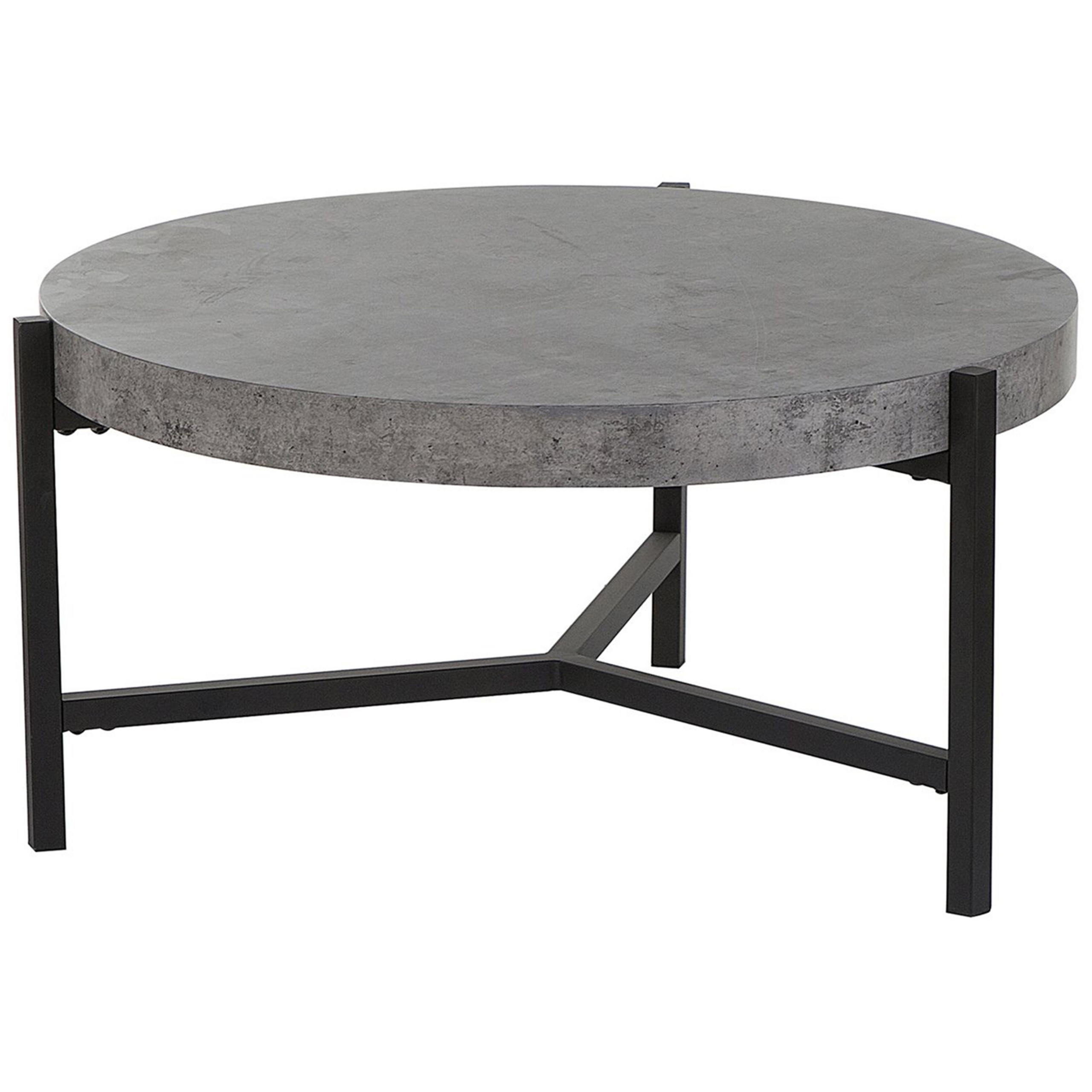 Table basse BONITA Effet béton gris | Leroy Merlin