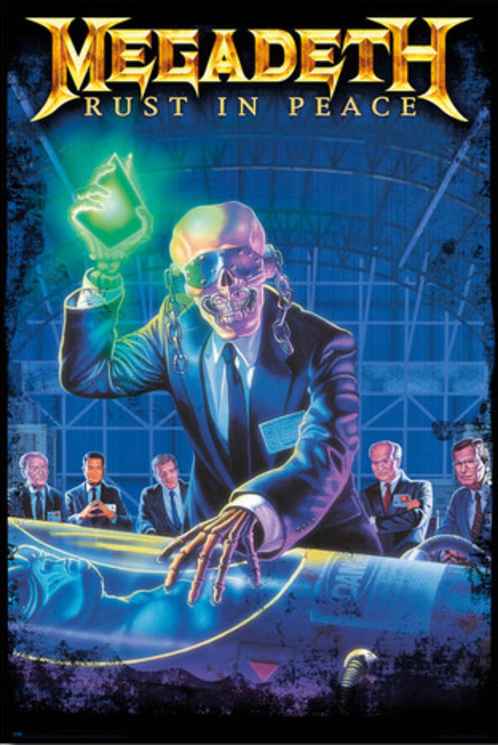 Poster Megadeth - Rust in Peace 61x91.5cm | Leroy Merlin