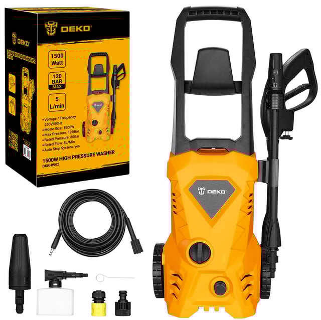 Myjki ciśnieniowe do czyszczenia samochodu, tarasu, elewacji