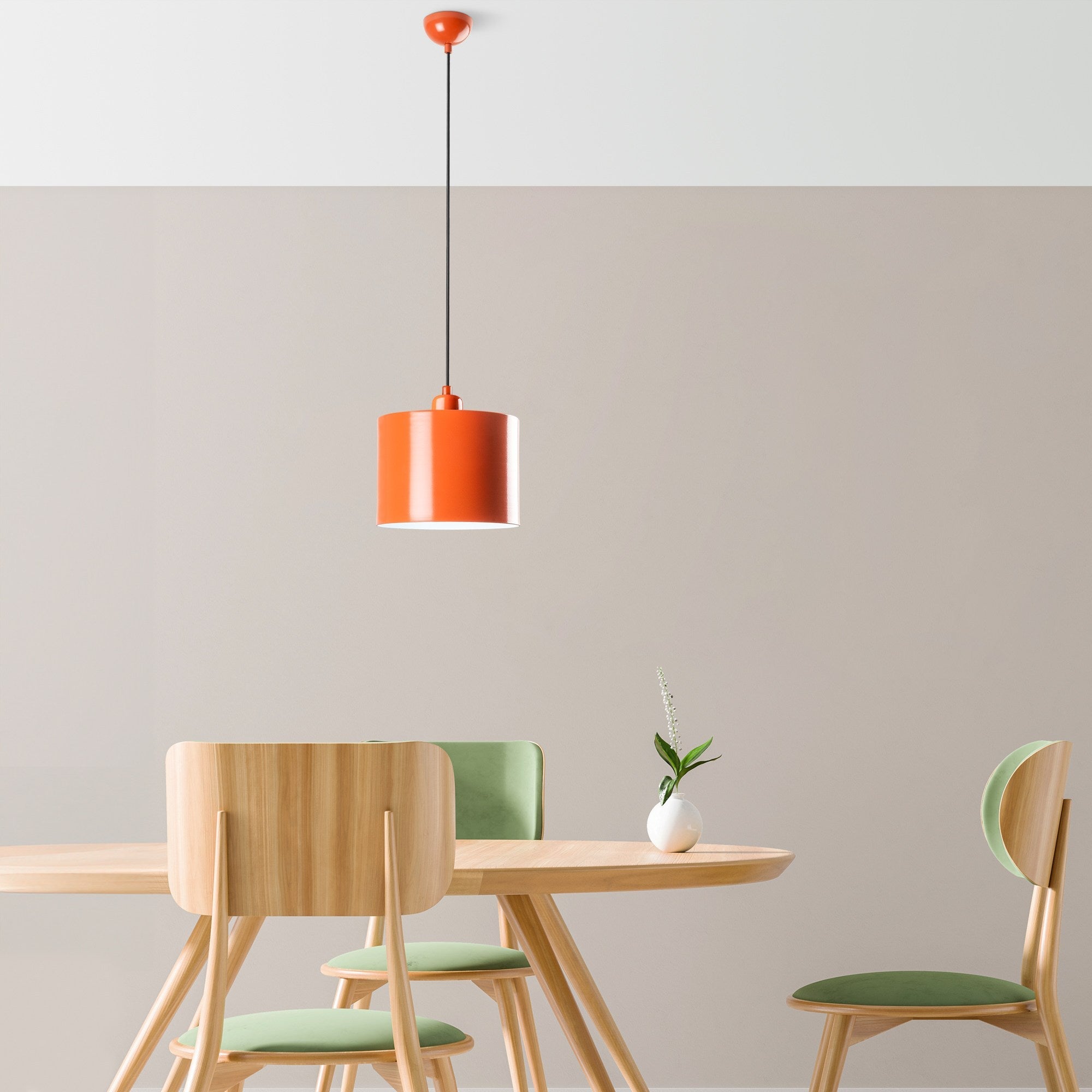 Lampe orange - Orange | Leroy Merlin