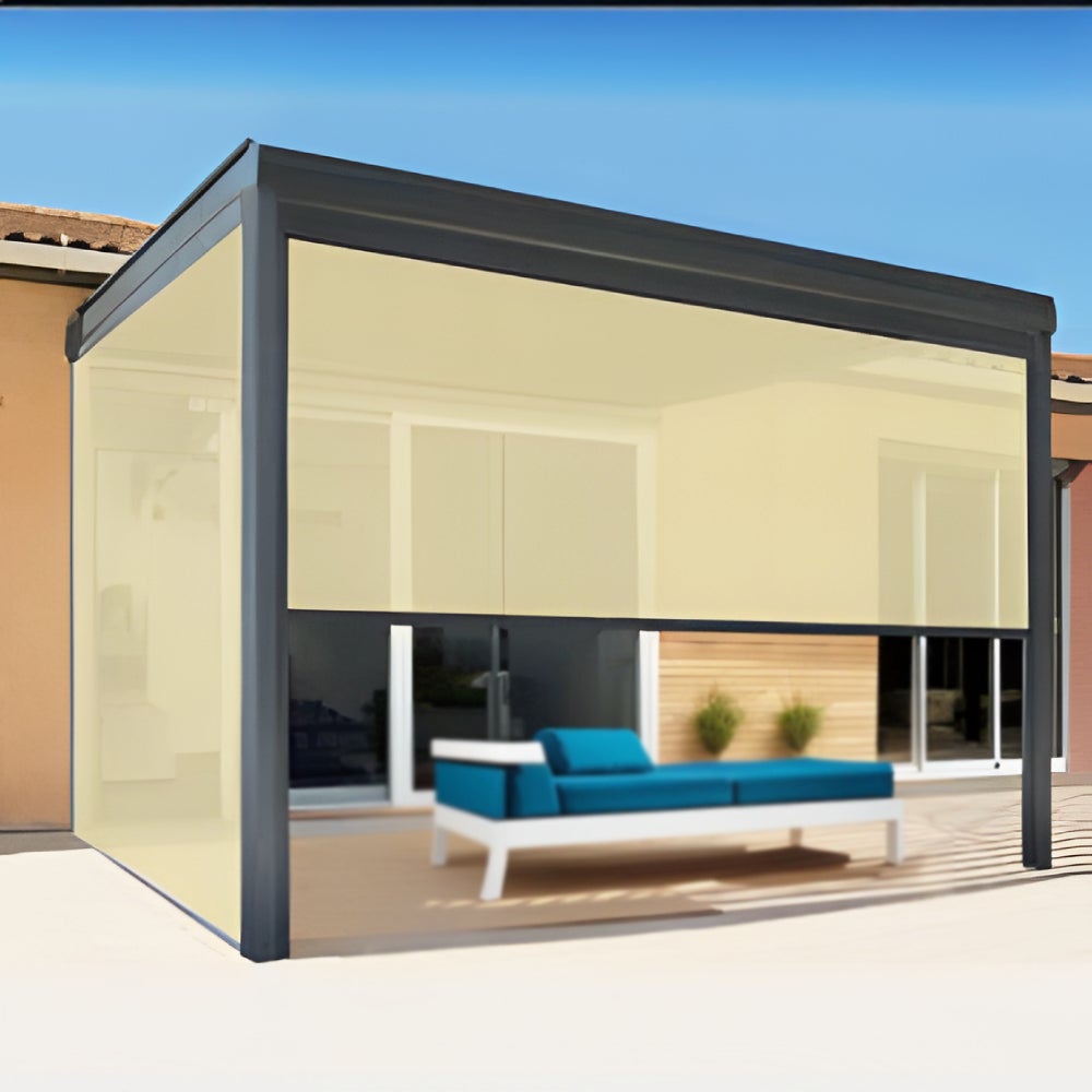 Store Screen ARGON (Gris Graphite - Gris anthracite - 4,00 x 2,50m ...