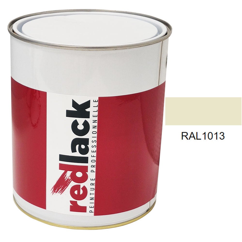 Pintura Blanco perla RAL 1013 Brillo multisoporte 3L Rojo Lack | Leroy ...