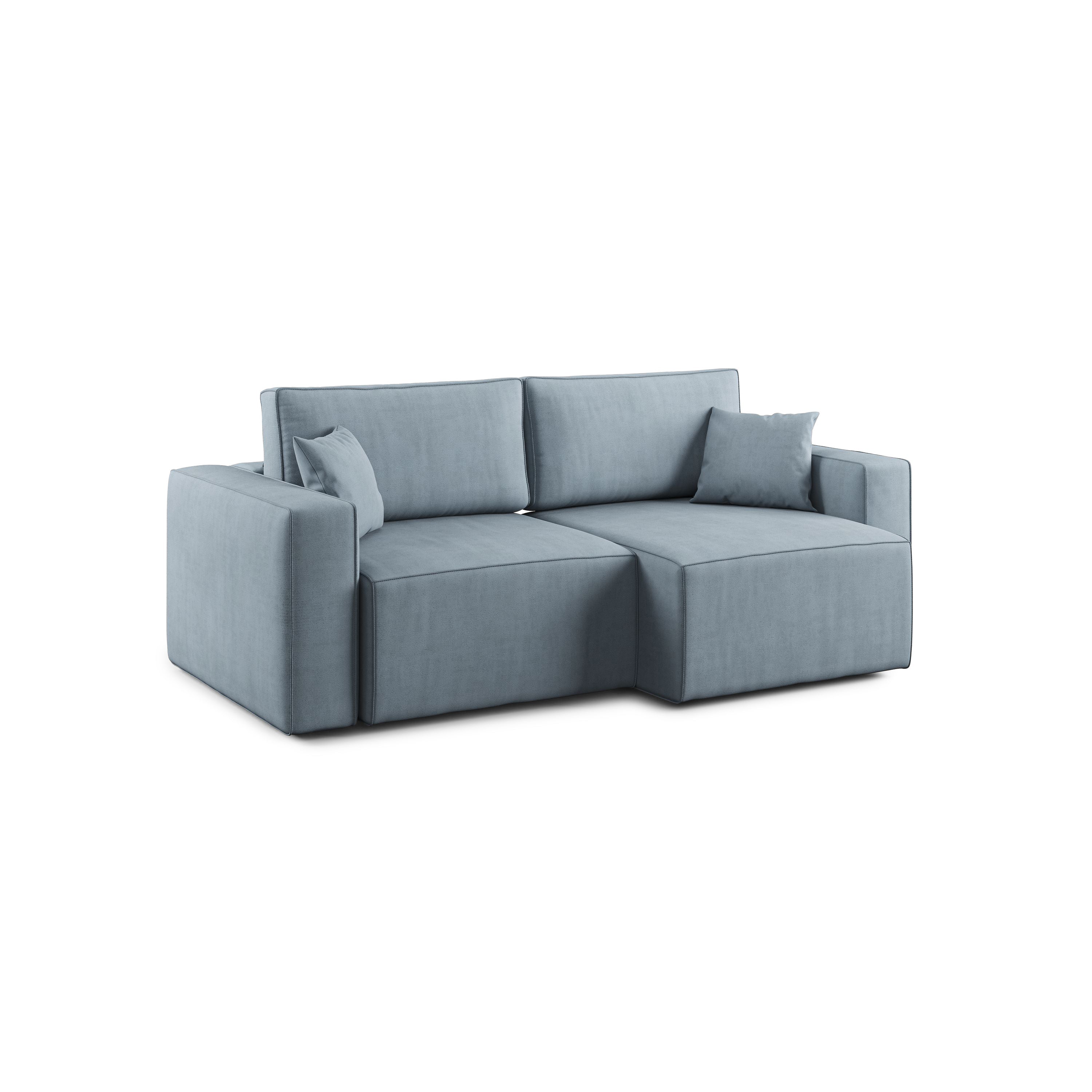 Morfeo Canapé avec assise extractible en tissu imperméable T02 180 cm ...