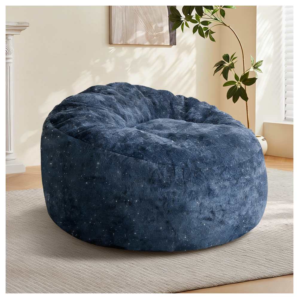Sillón relax curvado de respaldo alto en terciopelo – Soporte corporal ...