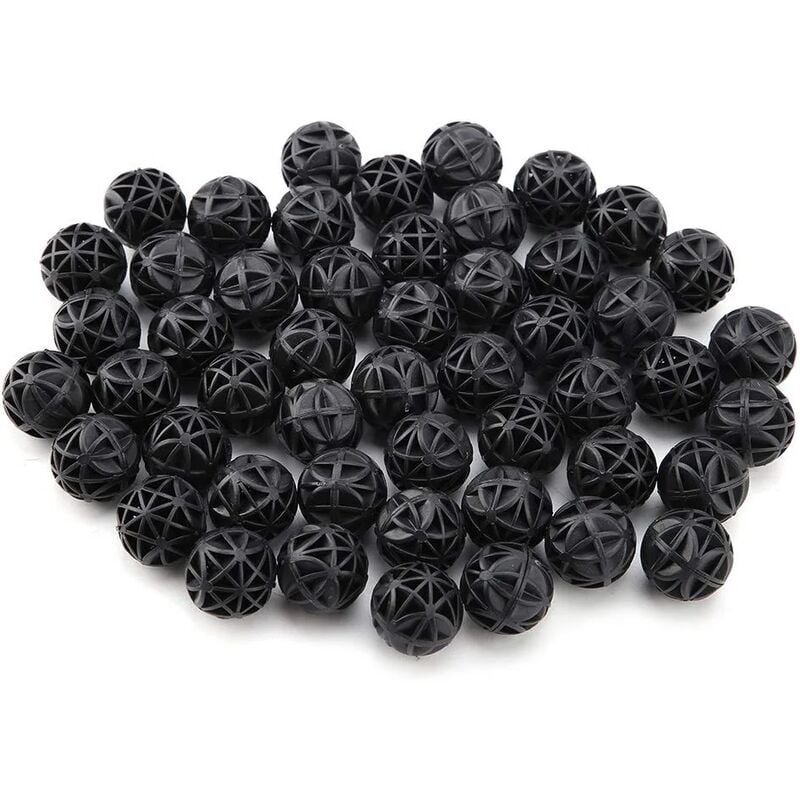 50 Pcs Bio Filtre Poreux Biochemical Ball Filter Media Filtre À Eau ...
