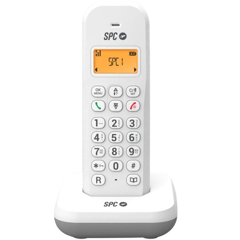 Tlphone sans fil blanc SPC dect keops | Leroy Merlin