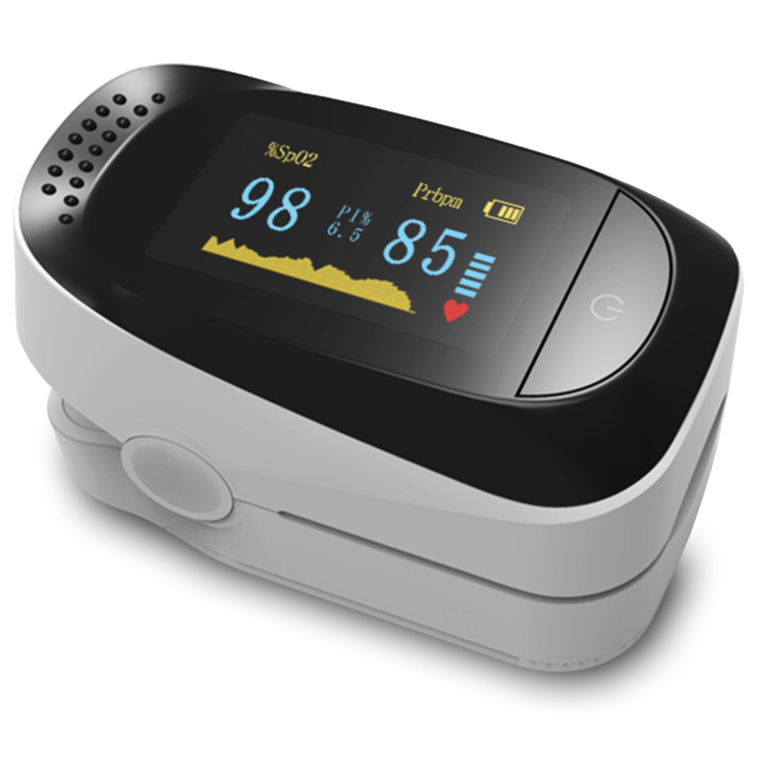 Oxymètre de doigt professionnel CE | Saturomètre O2 et pouls | Mesure ...