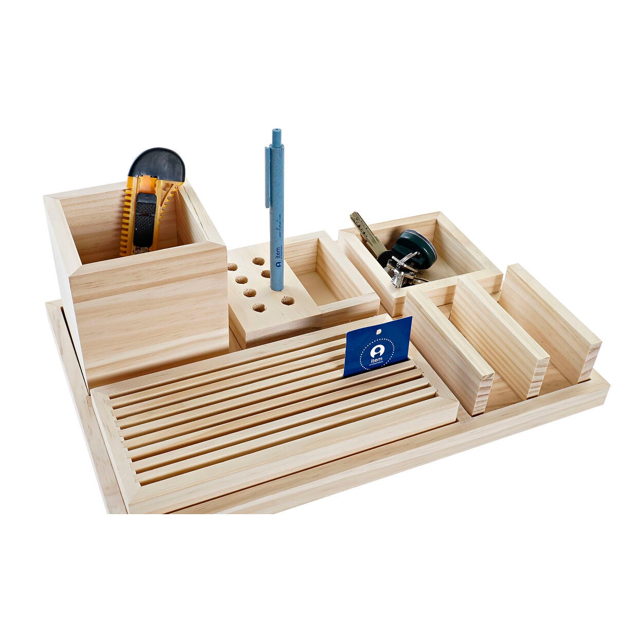 Organisateurs DKD Home Decor Bois (35 x 23 x 12 cm) | Leroy Merlin