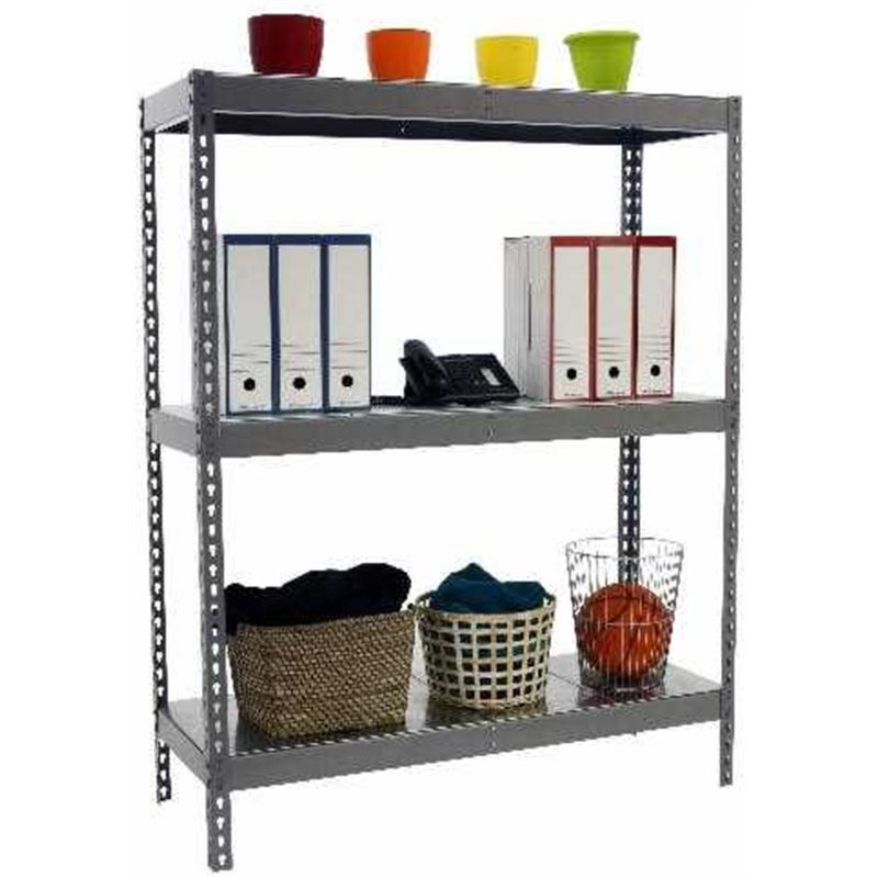 Etagère métallique sans vis SIMONFORTE 1809-3 BLEU/ORANGE | Leroy Merlin