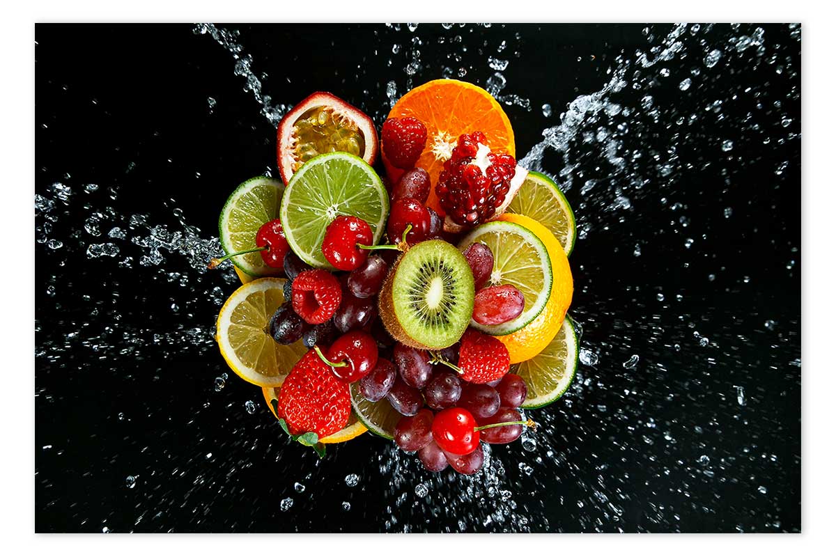 Affiche Grappe de fruits - 60x40cm - made in France | Leroy Merlin