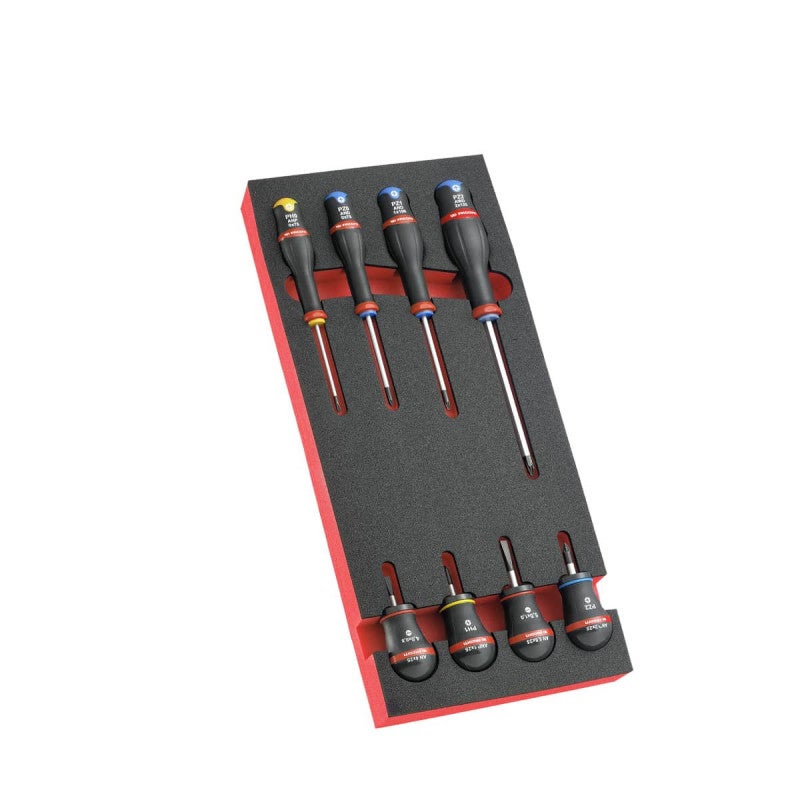 Module de tournevis FACOM - ProTwist - plateau mousse - 8 pcs - MODM ...