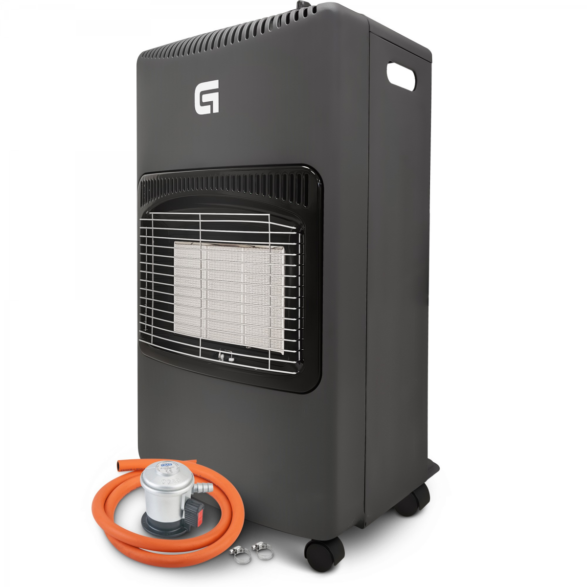 STUFA A GAS IN CERAMICA + REGOLATORE E CONDOTTO | Leroy Merlin