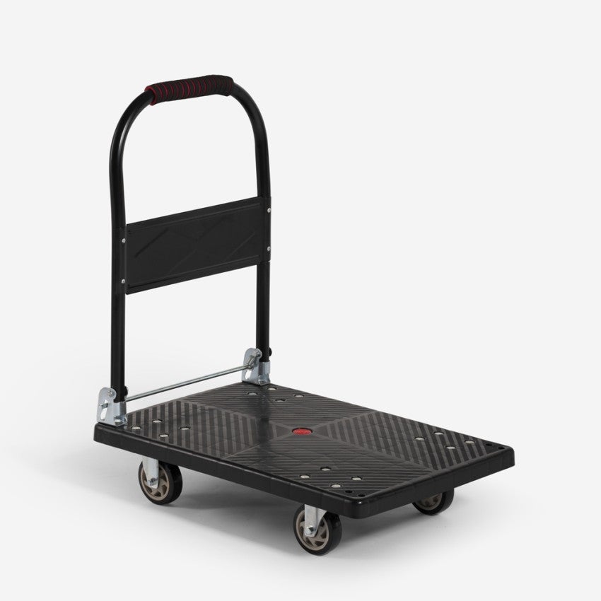 Chariot plateforme pliable transport de colis 200kg 4 roues Kerry | Leroy Merlin