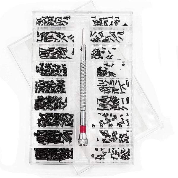 Kit de reparación de microtornillos de 500 piezas con destornillador ...