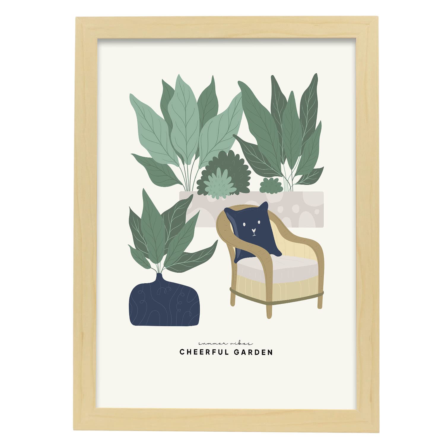 Nacnic Affiches Colorées Dans Le Style Aquarelle. Calmes. Illustrations Artistiques Modernes ...