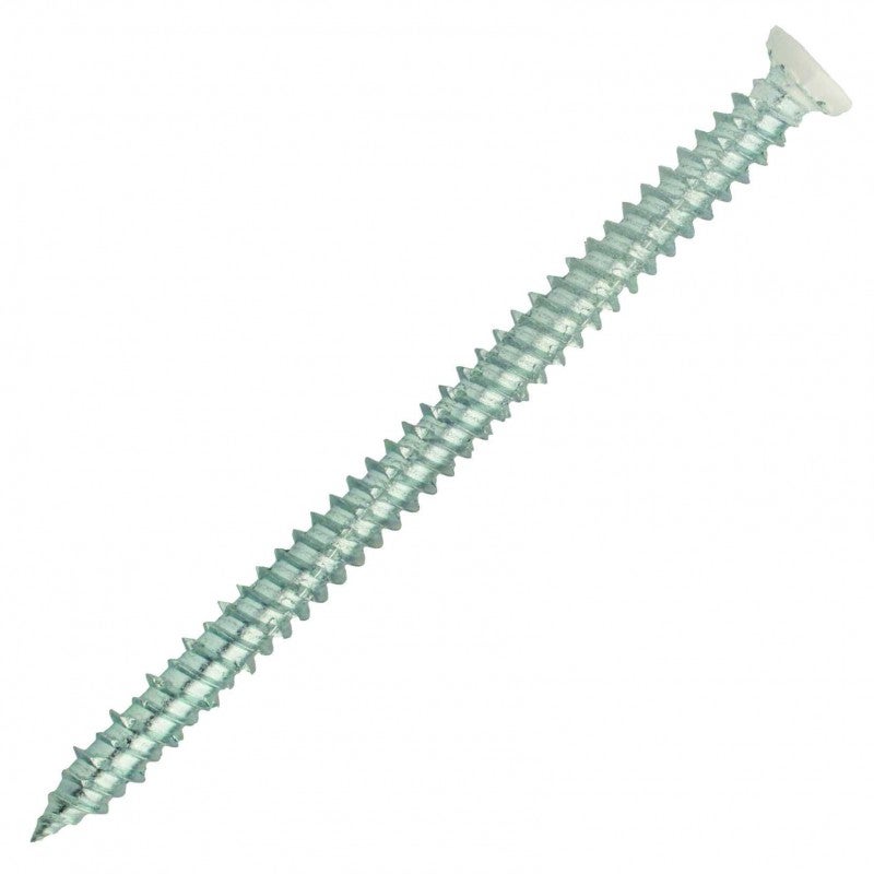 Vis de fixation béton tête fraisée blanche T30 7,5x102 en boîte de 100 ...