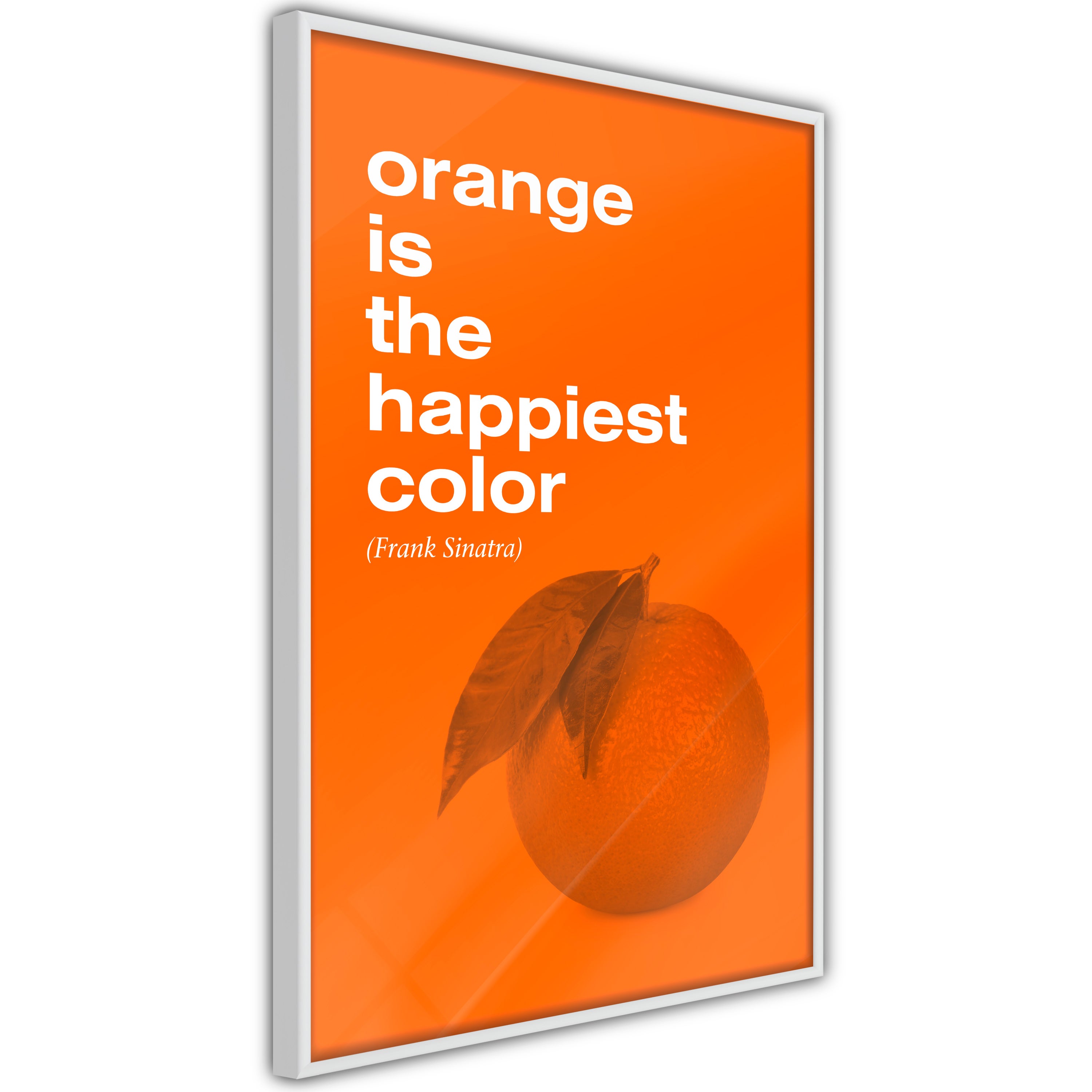 Poster et affiche - Orange Colour - 40x60 | Leroy Merlin