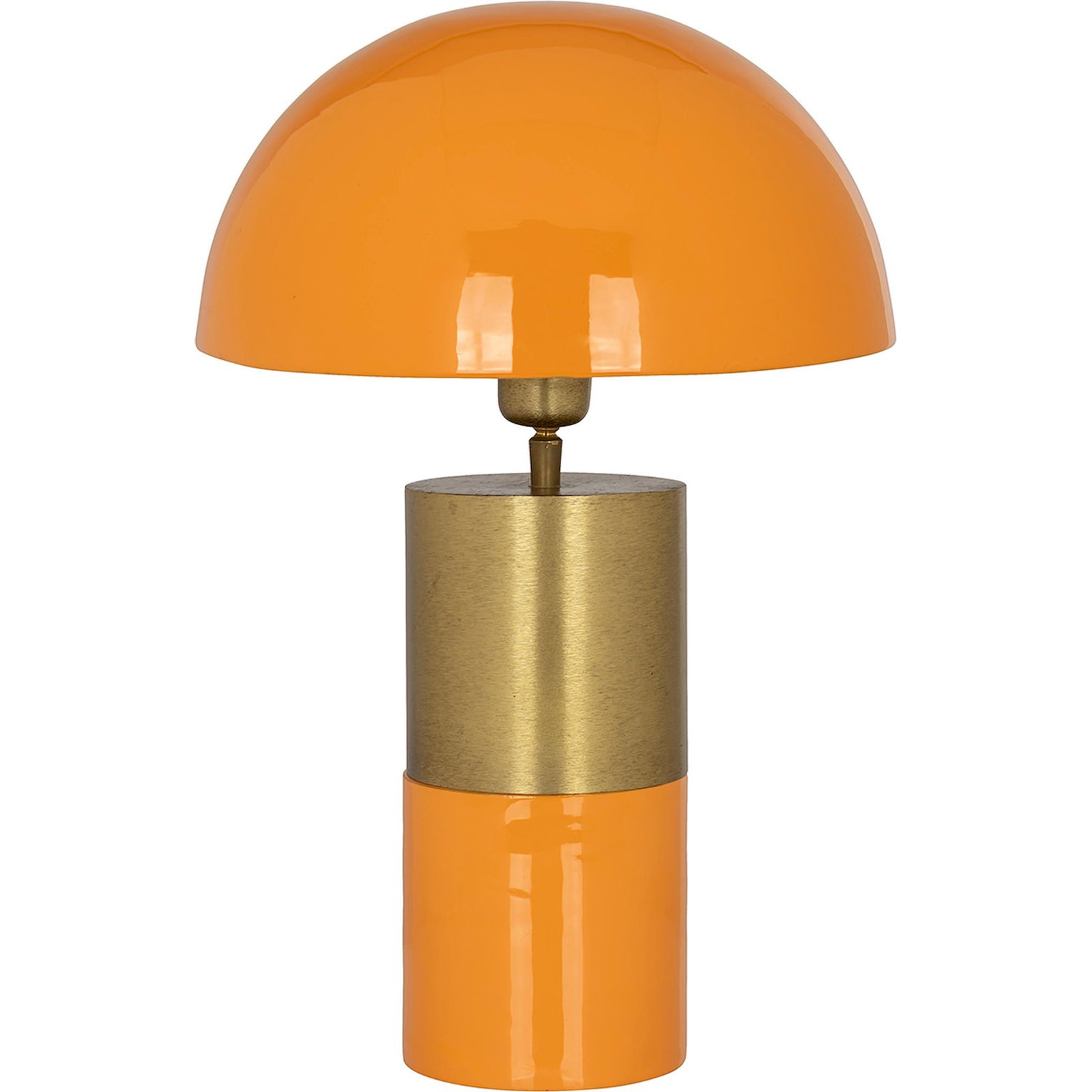 Lampe de Table Élégante Twilla 31 x 31 x 48 cm Orange Doré Éclatant ...