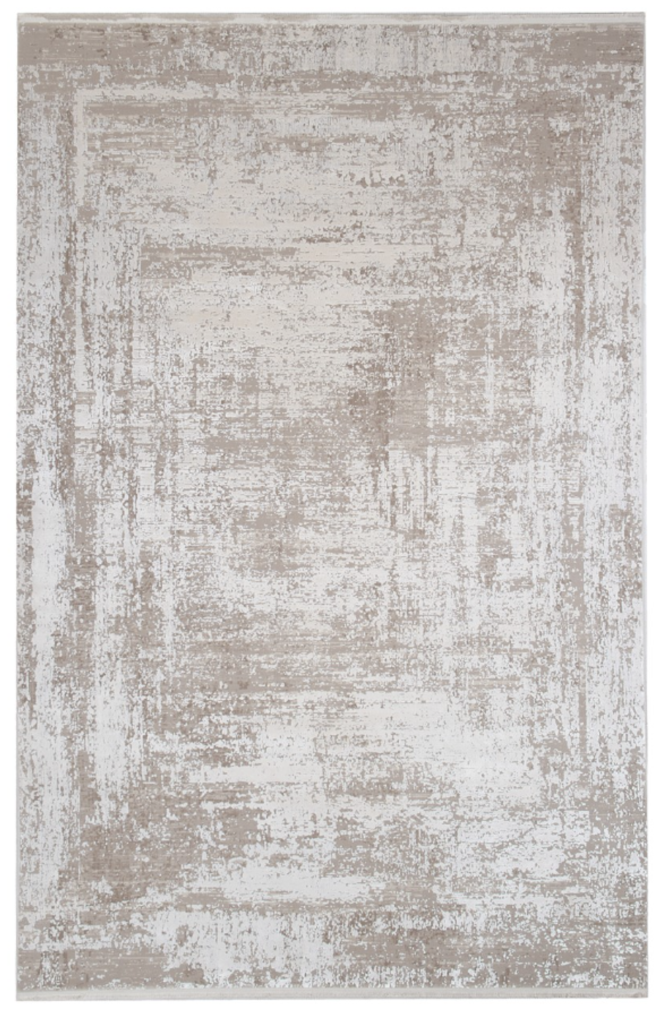Alfombra moderna de salón en viscosa BRODERIE 080x300 cm | Leroy Merlin