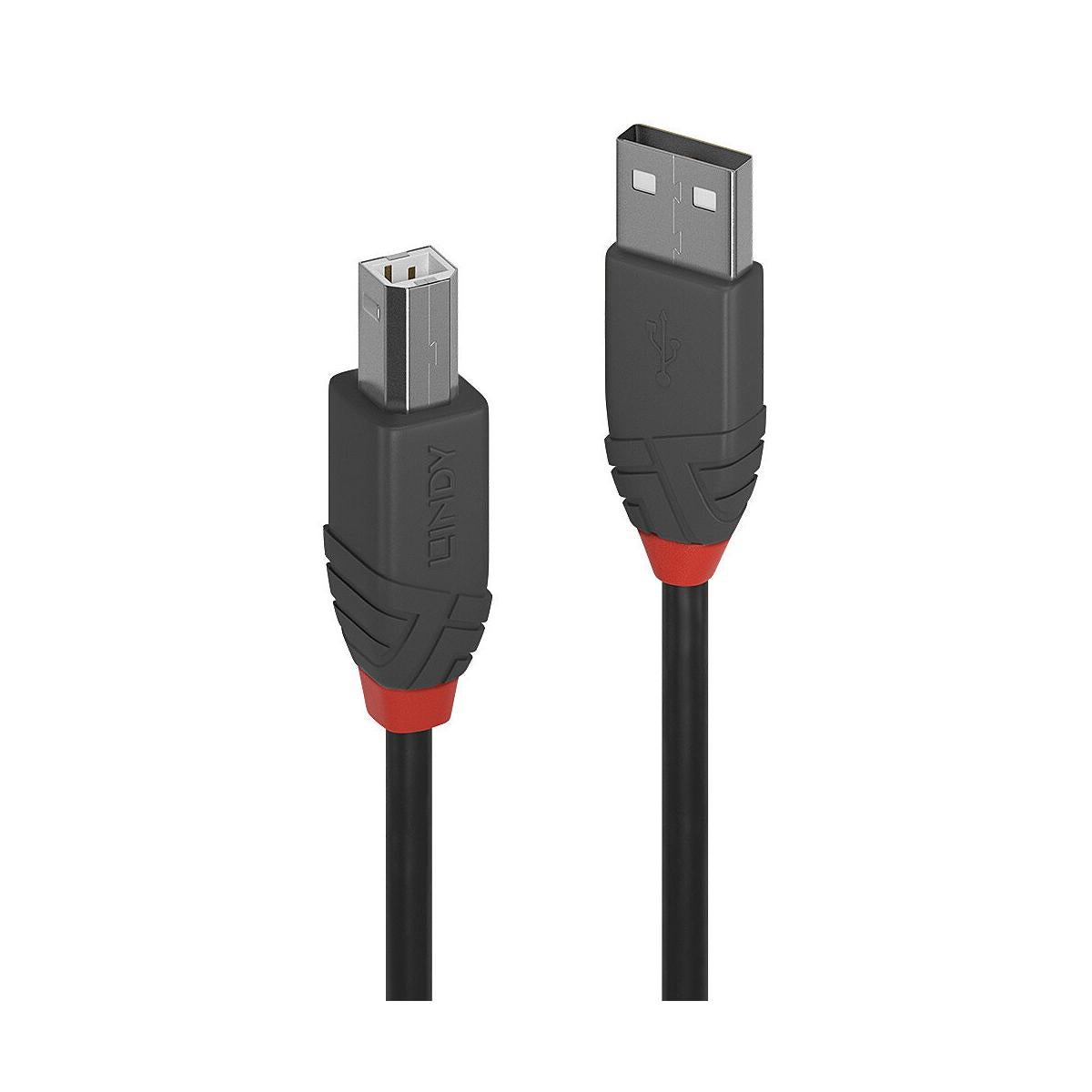 Lindy 36676 câble USB USB 2.0 7,5 m USB A USB B Noir | Leroy Merlin
