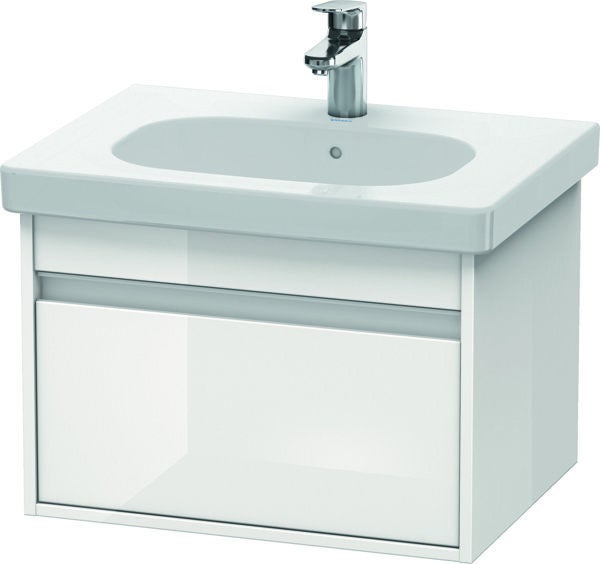Duravit Ketho Vanity mobile sospeso 6670, 1 cassettone, 600mm, per ...