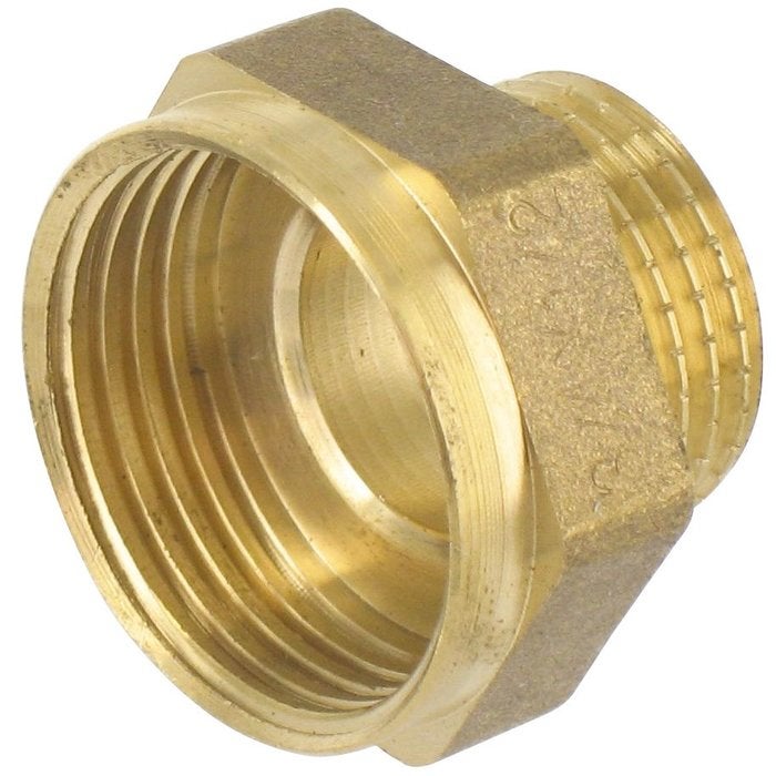 Réduction femelle/mâle Capvert - Laiton - Filetage 20 x 27 - 15 x 21 mm ...
