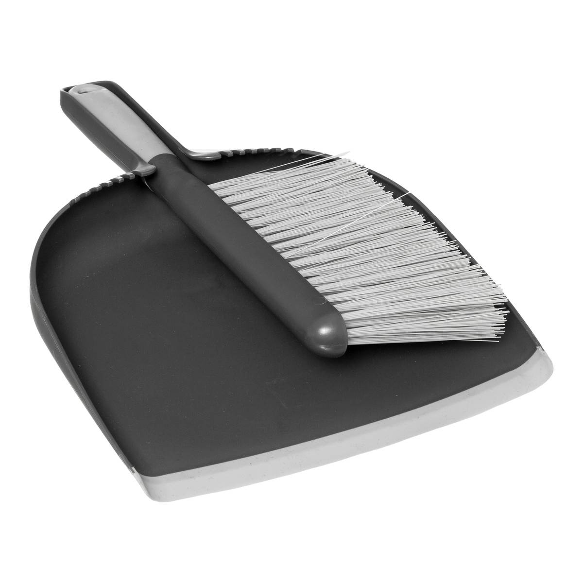 5five - juego de recogedor gris y negro | Leroy Merlin