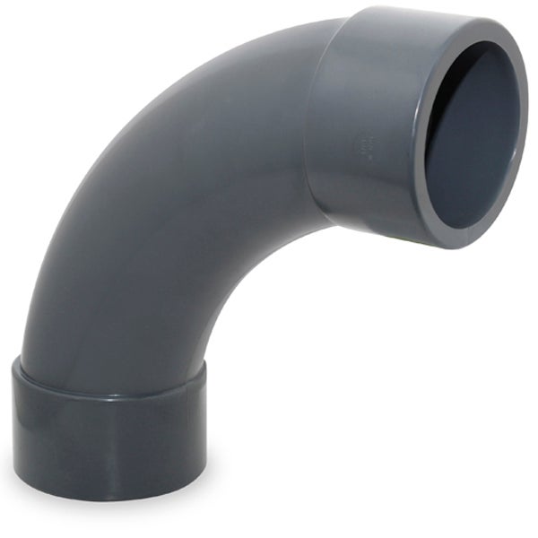 CURVA 90º PVC PRESION ENCOLAR 110 | Leroy Merlin