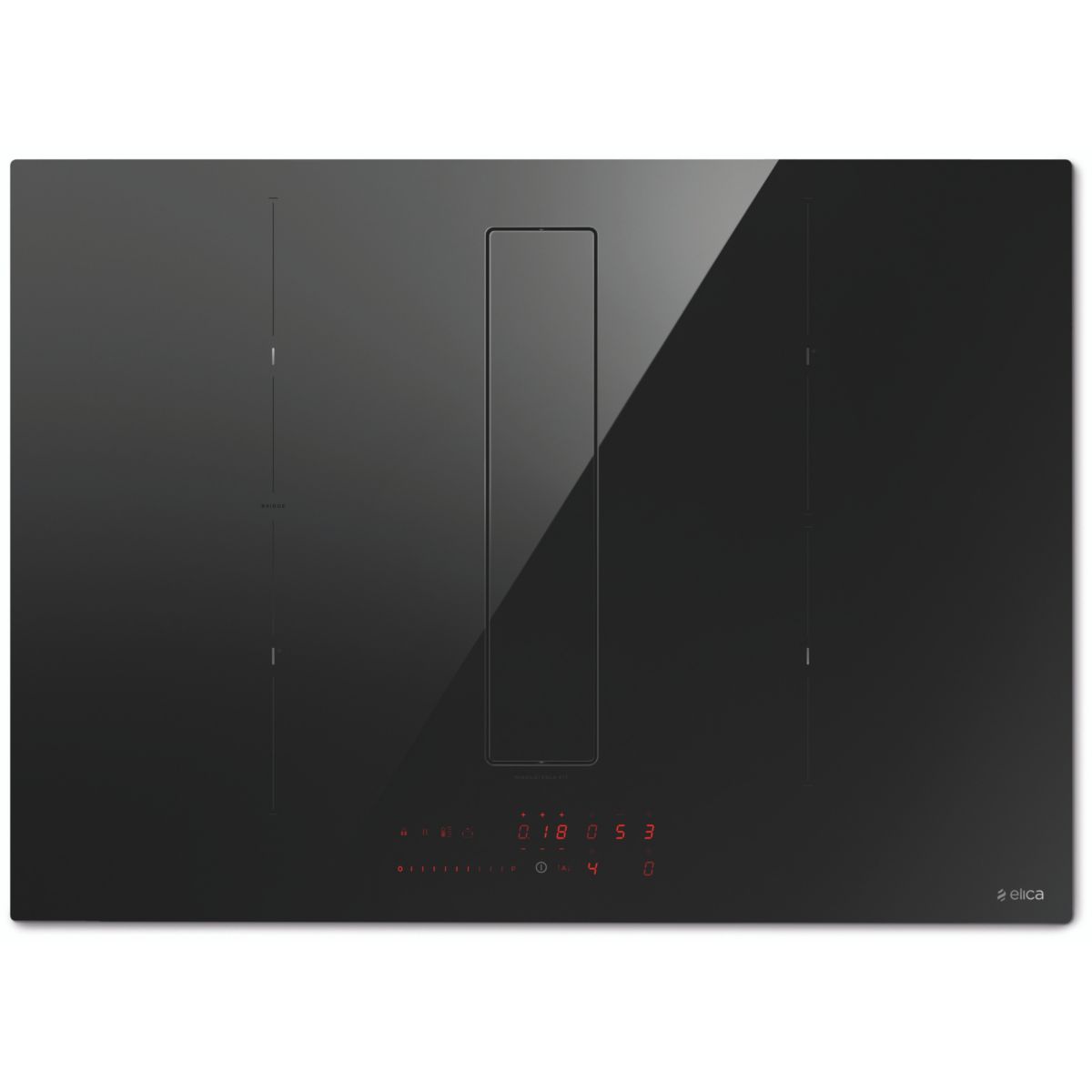 Elica NikolaTesla FIT Negro Integrado 72 cm Con placa de inducción 4 ...