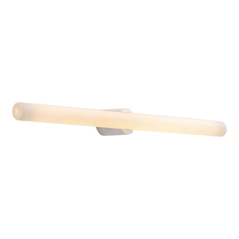 Aplique de baño LED blanco POTTER con bombilla cerámica S14d, 2700K ...