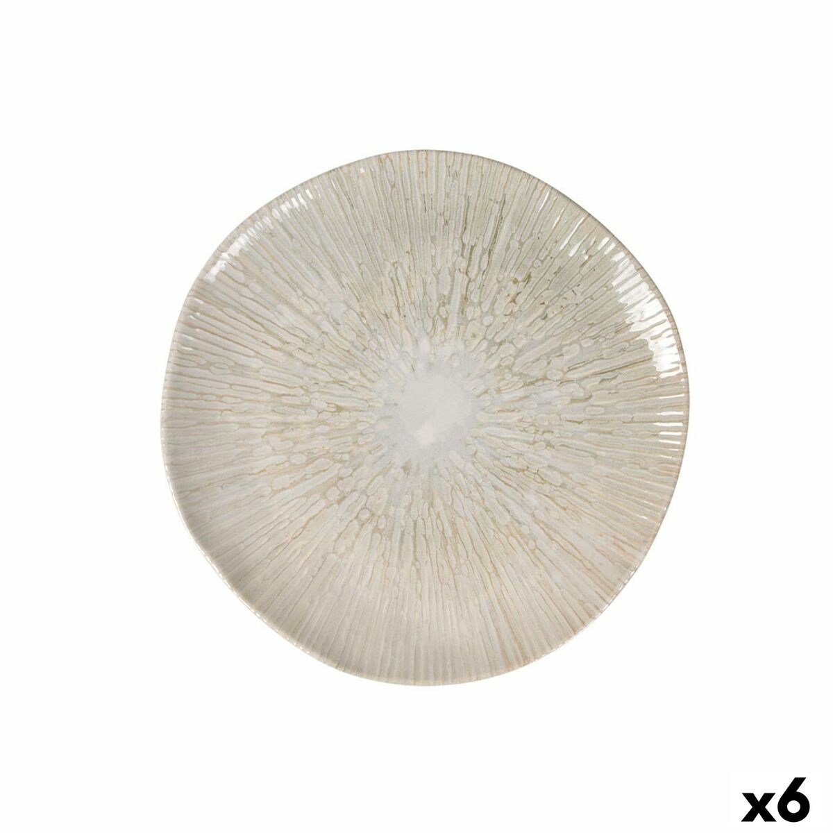 Piatto da pranzo La Mediterránea Anya Ø 26 x 2,5 cm (6 Unità) | Leroy ...