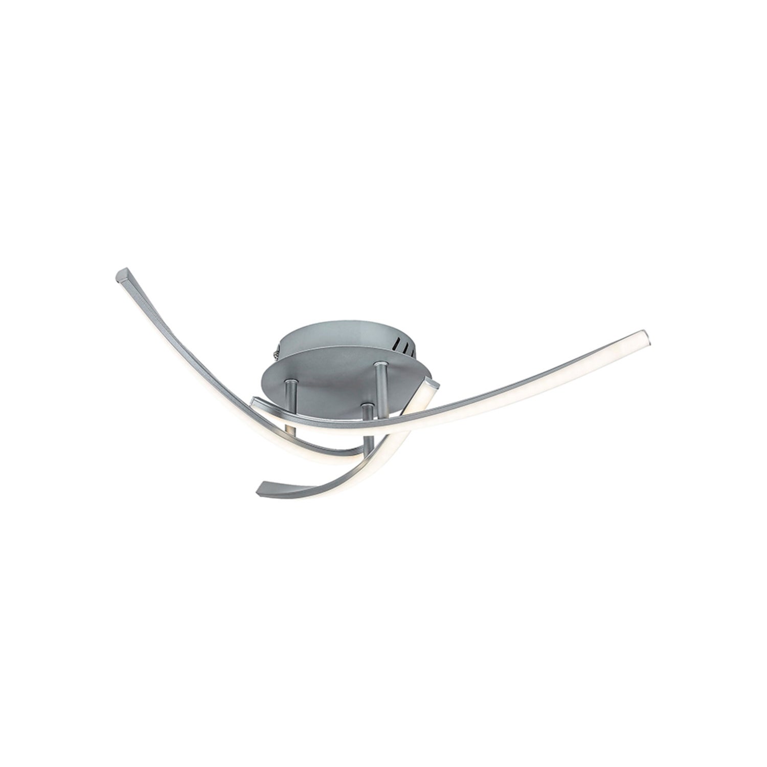 Aplique Techo LED 22W 4000K Plata Metal IP20 TATJANA | Leroy Merlin