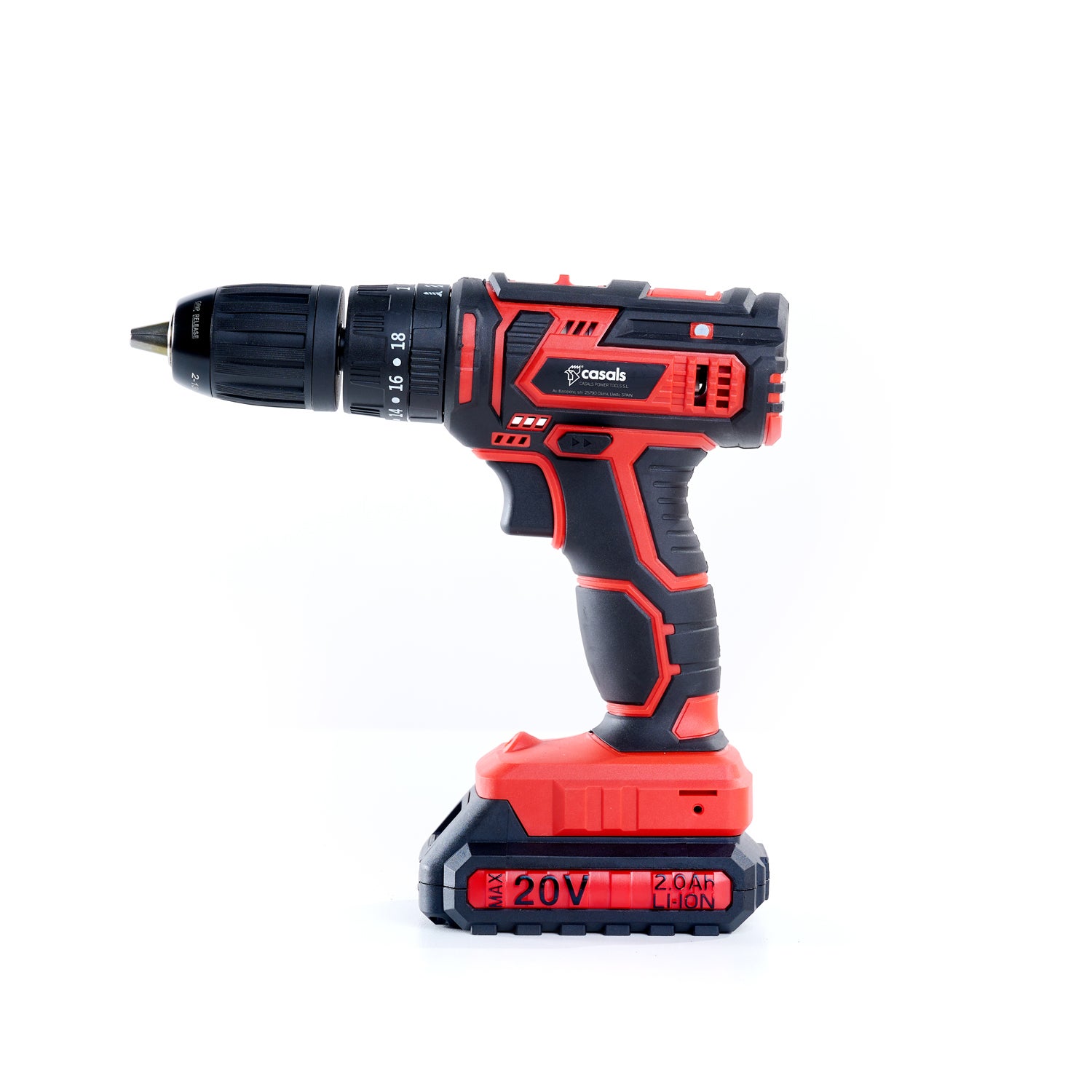 Taladro Percutor Inalámbrico 20V CASALS CID2050B PRO, Batería ...