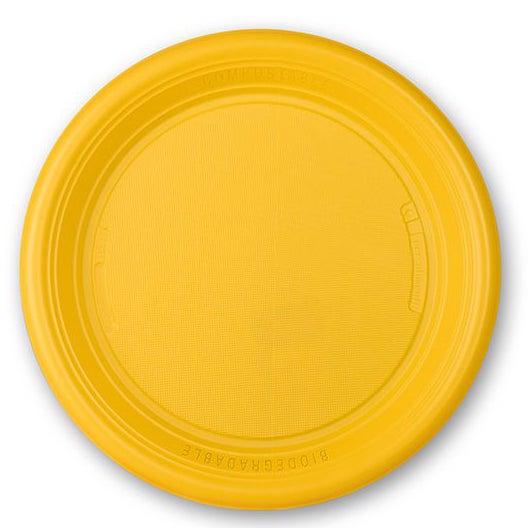 Piatti 15 Pezzi Piani Giallo Naturia 153813 Made In Italy | Leroy Merlin