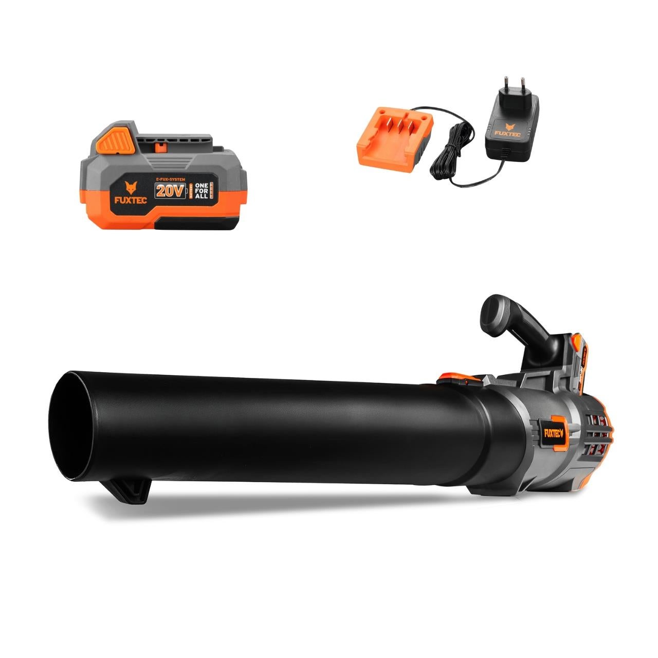 Souffleur à batterie - FUXTEC FX-E1LB20 - 20V 38m/s - Set 1 batterie ...