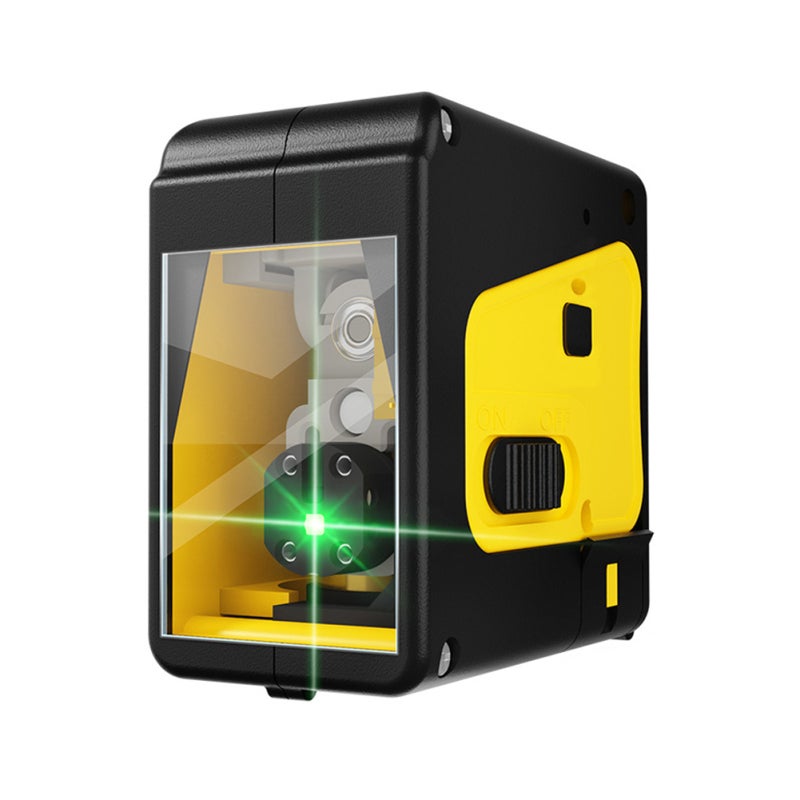 Nivel de luz verde portátil de 2 líneas con nivelación automática de 3 ...