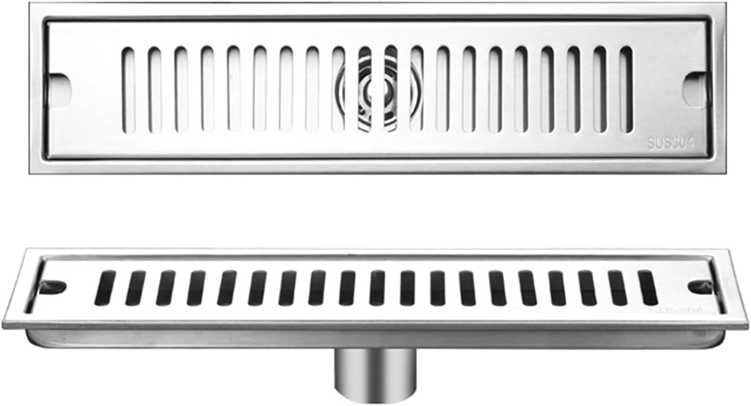 Shower Drain 304 Stainless Steel Shower Floor Long Linear Drainage ...