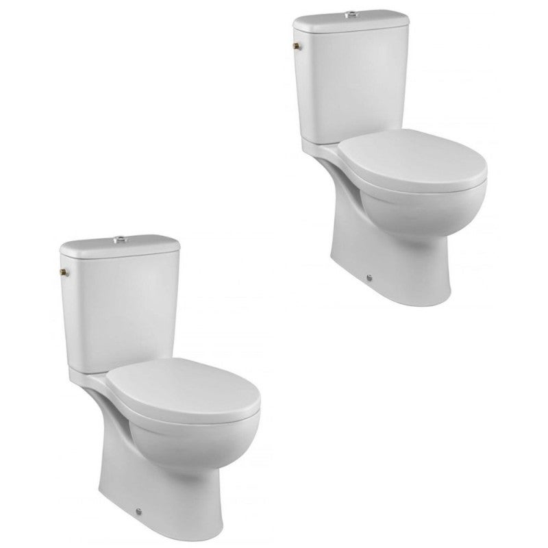 JACOB DELAFON Lot de 2 WC à poser sans bride Patio + abattant | Leroy ...