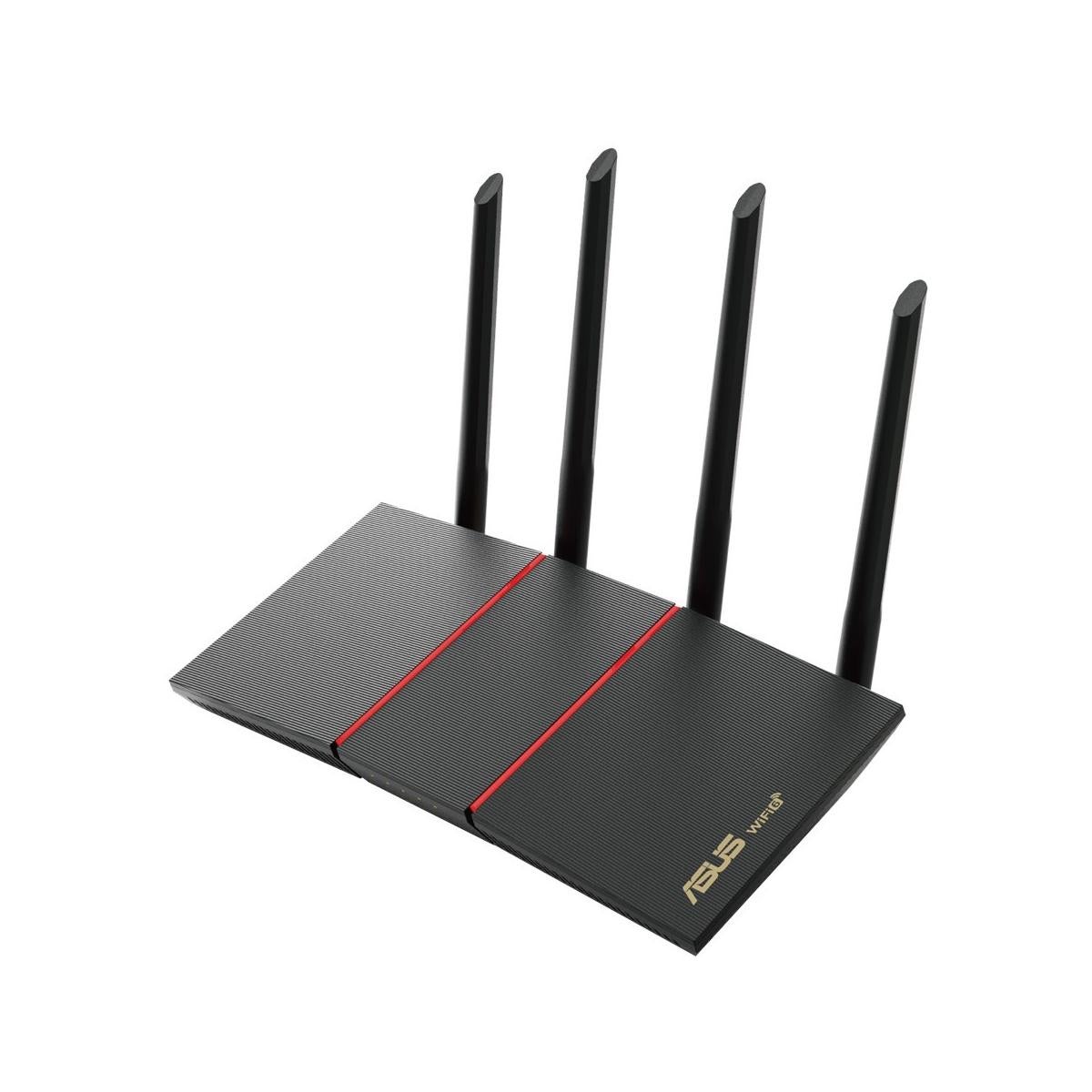 ASUS RT-AX55 routeur sans fil Gigabit Ethernet Bi-bande (2,4 GHz / 5 ...