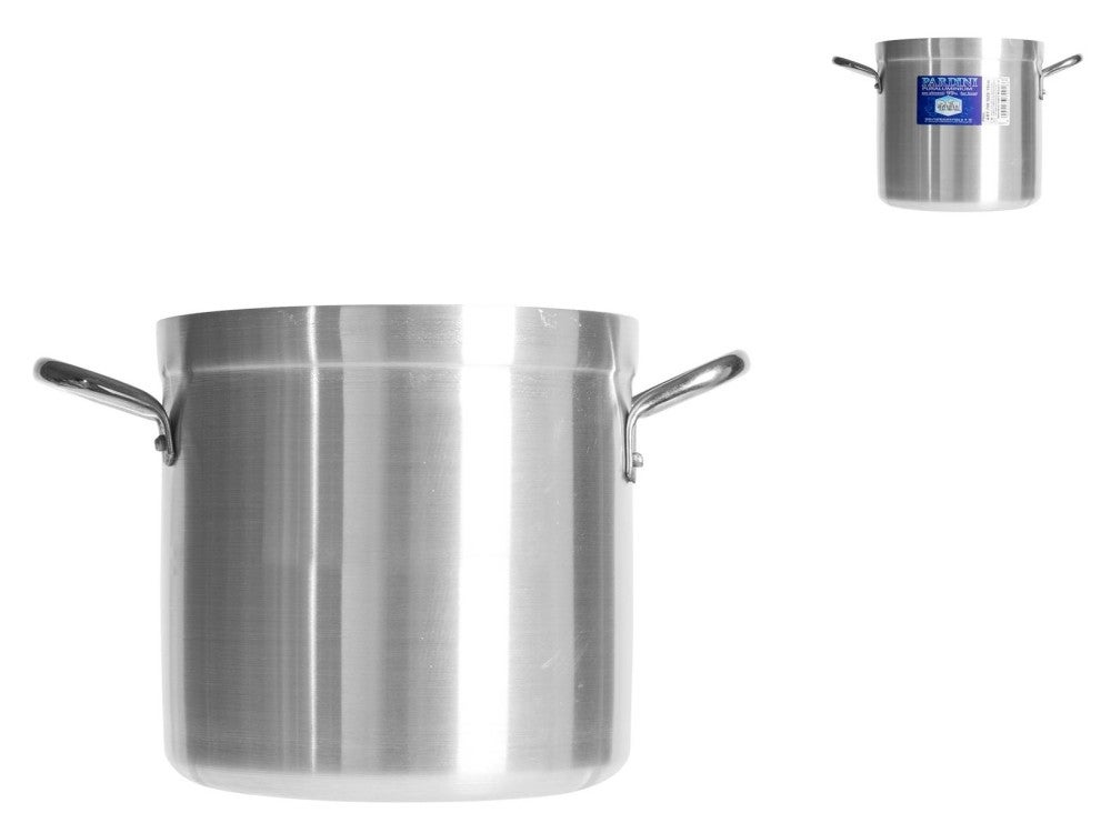 Pot Pardini en aluminium Albergo cylindrique 2 anses cm 18 | Leroy Merlin
