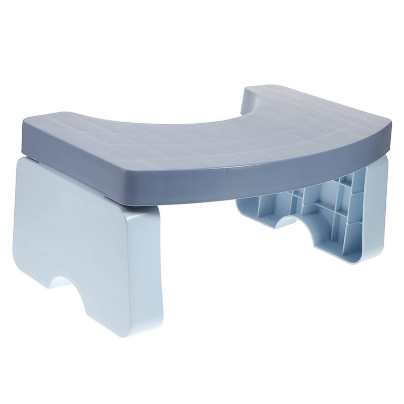 Sgabello pieghevole per water - Antiscivolo per bambini/gravidanze (blu ...