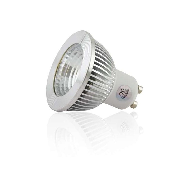 Kit Spot Led Gu10 5w Cob équivalent 50w Blanc Neutre Rond Intérieur