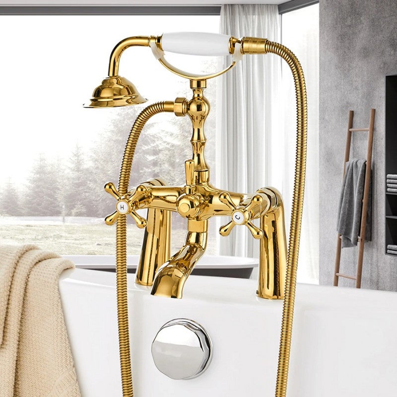 Mélangeur de baignoire sur plage, doré Artos | Leroy Merlin