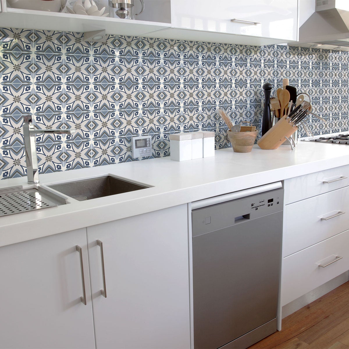 30 vinilo baldosas azulejos Aventino - adhesivo de pared ...